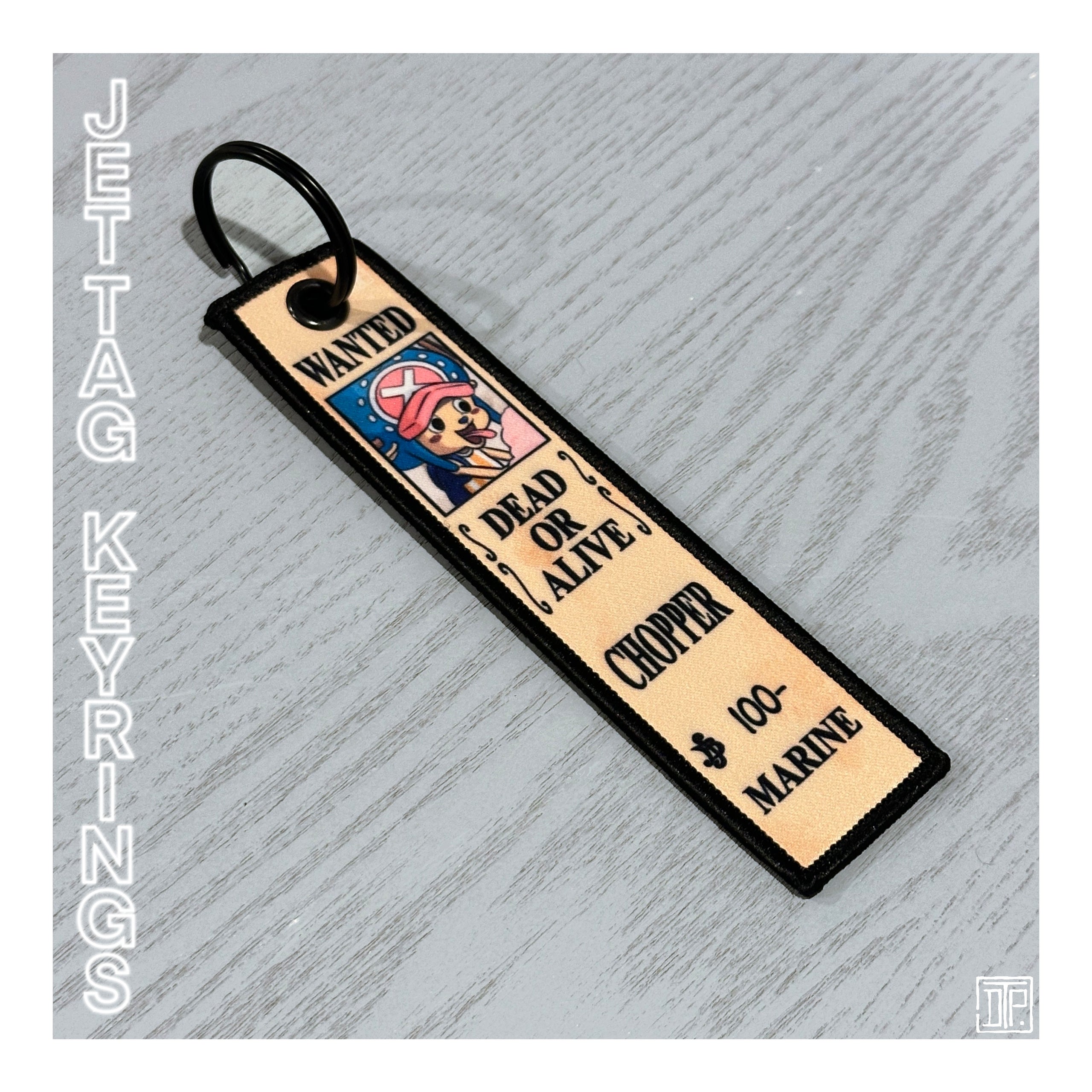 One Piece [ Wanted Poster Chopper ] Jet Tag | DTPDraw